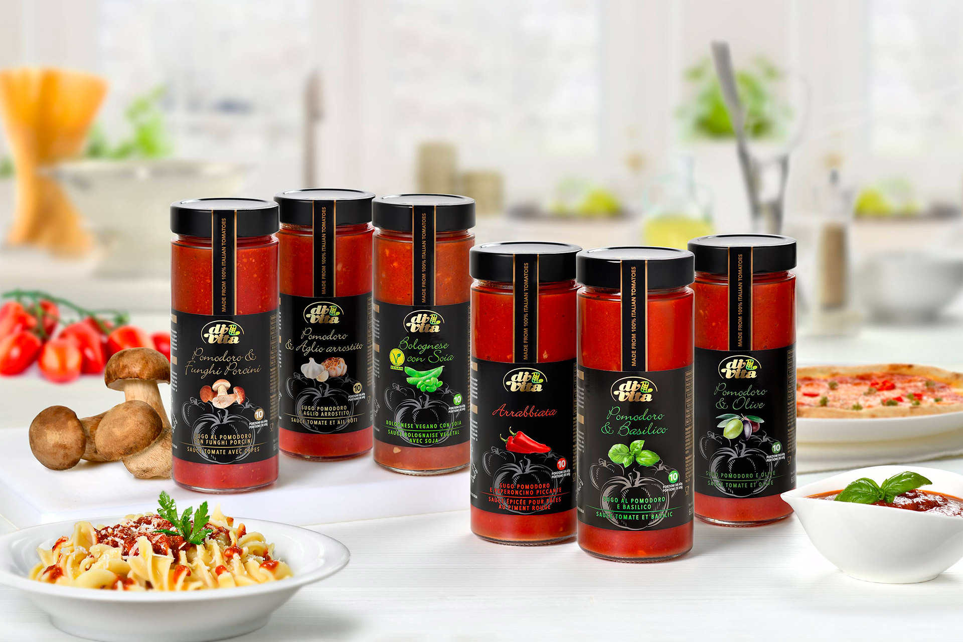 Standard Pack Mix – Sughi pronti per pasta | Di Vita